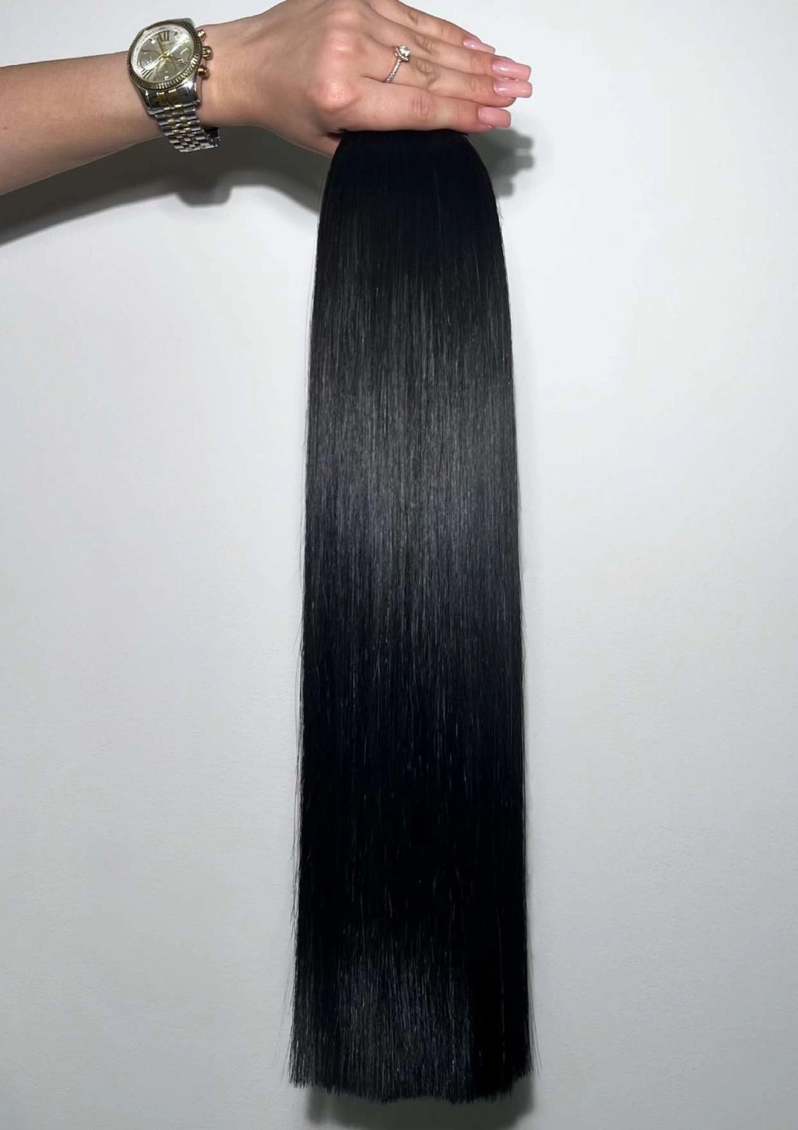 Włosy naturalne 60 cm Lux Soft Czarne 100gr 100 g \ 60 cm | SKLEP ON ...